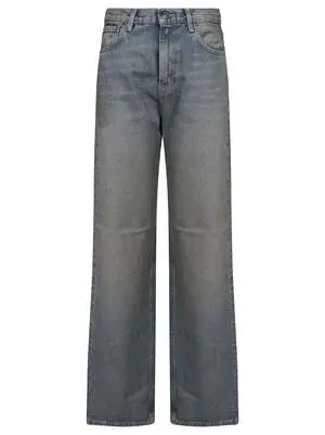 HAIKURE Distressed Denim Jeans - Blu