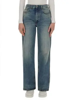 HAIKURE Wide Leg Jeans - Denim