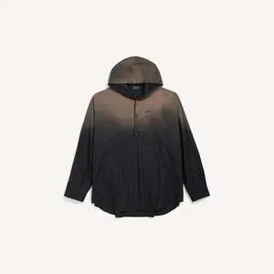 Balenciaga Hooded Oversized Shirt