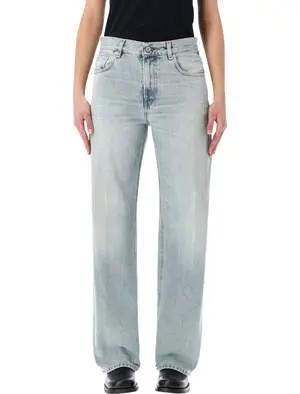 HAIKURE Bonnie Mid-rise Straight-leg Jeans - Celestial