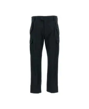 Alexander McQueen Straight Leg Cargo Pants - Black