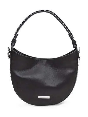 Dsquared2 Mini Hobo Handbag With Studded Strap - Nero