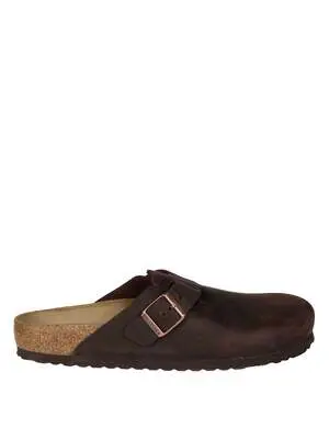BIRKENSTOCK Classic Boston Oiled Slip-on For - Marrone