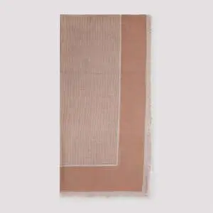 Saint Laurent Grand Cashmere & Silk Scarf 135cm X 135cm