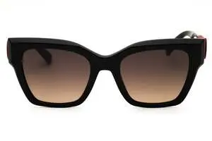 Longchamp Cat Eye Sunglasses - Black/brown Gradient