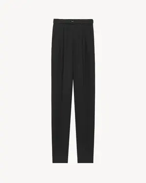 Saint Laurent Paintntalon Trousers Ss26 Edition - Black