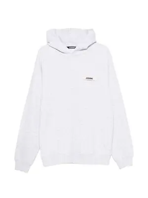 Jacquemus Modern Essential Hoodie For - Grey