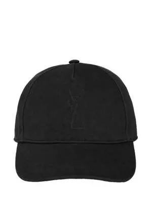 Saint Laurent SAINT LAURENT Quilted Baseball Cap Nero