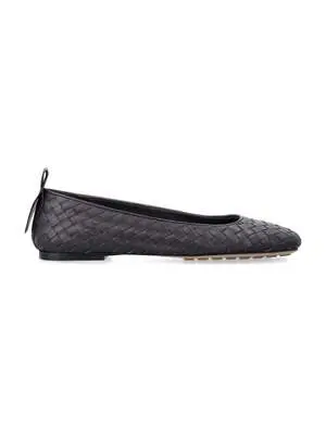Bottega Veneta The Charlotte Ballerinas Flat Shoes - Brown