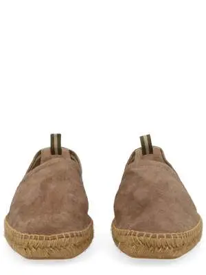 CastaÑer Suede Espadrille Slip-on Shoes - Grey