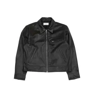BERNER KUHL Lightweight Leather Zip-up Jacket - 009