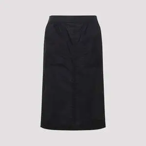 Saint Laurent Chic Midi Skirt For - Black
