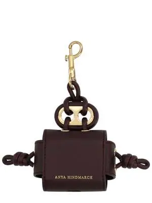 ANYA HINDMARCH Leather Mini Shoulder Bag - Brown
