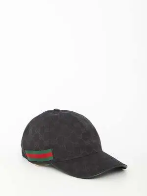Gucci Gg Supreme Baseball Cap For - Black