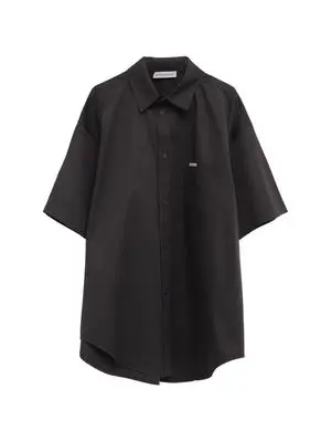 Balenciaga S/s Workwear Shirt Size - Black