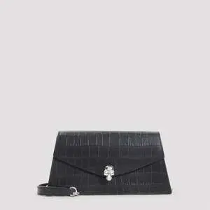 Alexander McQueen Skull Mini Handbag - Black
