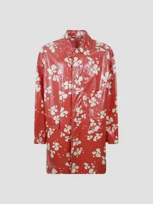 Dries Van Noten Floral Print Mini Jacket