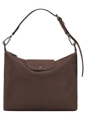 Longchamp Medium Nylon Shoulder Bag - Brown