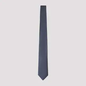 Canali Classic Silk Neck Tie - Blue