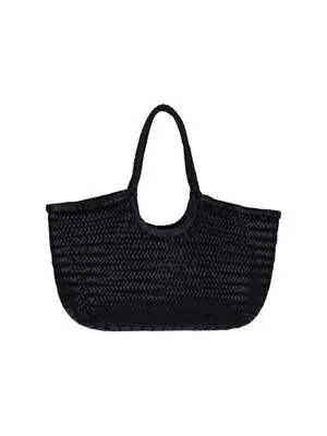 Dragon Diffusion Woven Leather Tote Bag