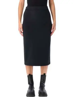 MONCLER X EDWARD ENNINFUL Neoprene Mini Skirt - Black