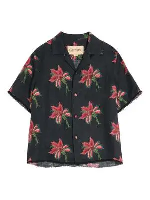 Valentino Garavani Cut Sleeves Mini Shirt For