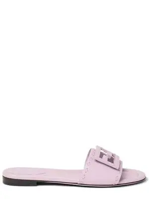 Fendi Embellished Mini Handbag With Hand-stitched Details - Viola