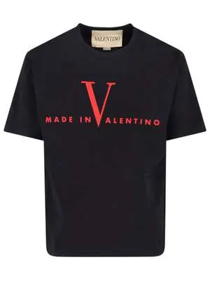 Valentino Garavani Made In Regular Fit T-shirt - Black