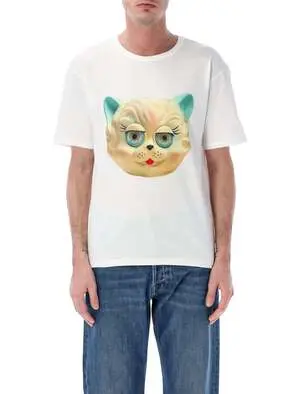 Valentino Garavani Graphic Cotton Crewneck T-shirt - Ivory