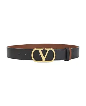 Valentino Garavani Reversible Logo Belt 40mm - Nerodpcrml