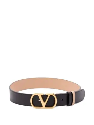 Valentino Garavani Reversible V Logo Belt 40mm - Nerorossnd