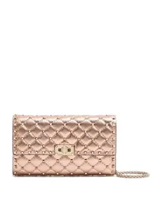 Valentino Garavani Mini Rockstud Spike Shoulder Bag - Rosecnnll