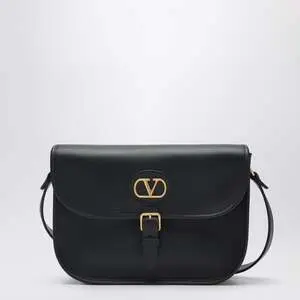 Valentino Garavani Leather Crossbody Bag - Black