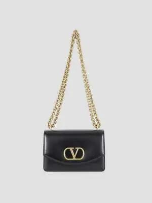Valentino Garavani Mini Rockstud Shoulder Bag - Black