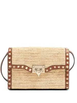Valentino Garavani Mini Rockstud Shoulder Bag - Natuseller