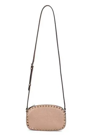 Valentino Garavani Mini Rockstud Crossbody Camera Case - Rosecnnll