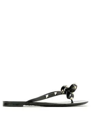 Valentino Garavani Rockstud Sandal - Black