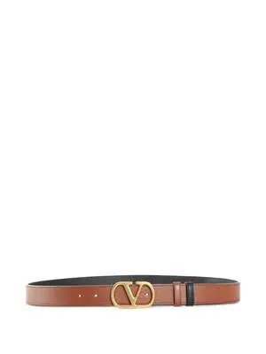 Valentino Garavani Reversible 30mm Belt For - Nero/deep
