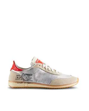 Patrizia Pepe Chic Sneakers - Silver & Red