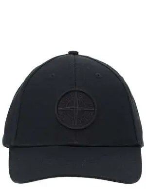 Stone Island Fashion Hat Essential Style For Ss26 - Black
