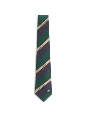 Valentino Garavani Regimental Jacquard Neck Tie - Multicolor