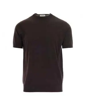 PAOLO PECORA Short Sleeve Knit Crewneck Sweater