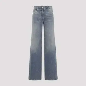 Versace Raw Cut Jeans - Blue