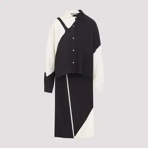 Alberta Ferretti Logo Story Twill Shirt