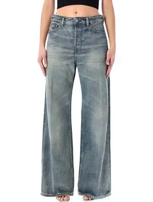 DIESEL® Relaxed Fit Low Rise Extra Long Jeans