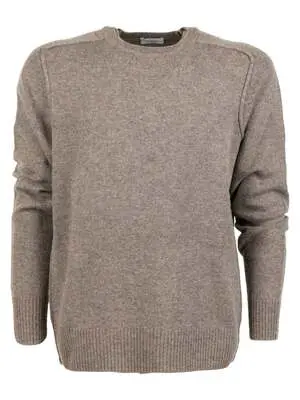 PAOLO PECORA MILANO Virgin Wool Crewneck Sweater - Multicolour