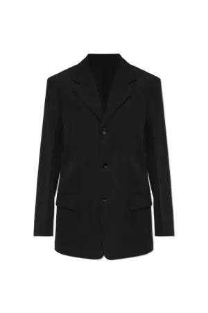 Bottega Veneta Wool Blazer With Notch Lapels
