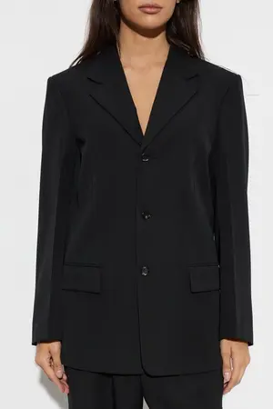 Bottega Veneta Wool Blazer With Notch Lapels