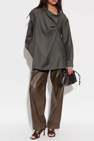 Bottega Veneta Wool Top With Ruching