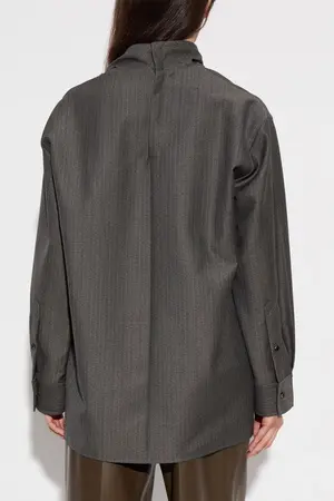 Bottega Veneta Wool Top With Ruching